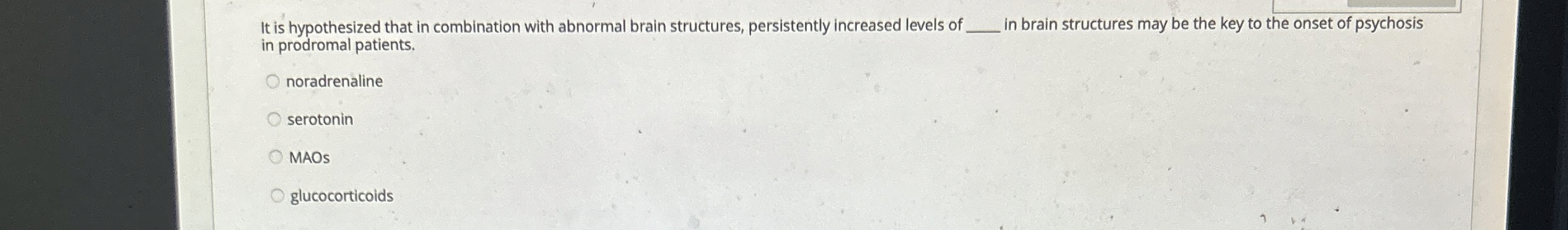 Solved It is hypothesized that in combination with abnormal | Chegg.com