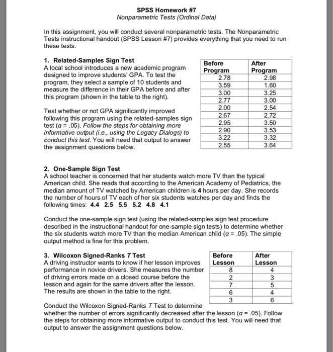 Solved 1. Related Samples Sign Test a. List the number of | Chegg.com