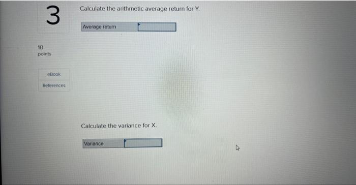 Solved Using the following returns, calculate the arithmetic | Chegg.com