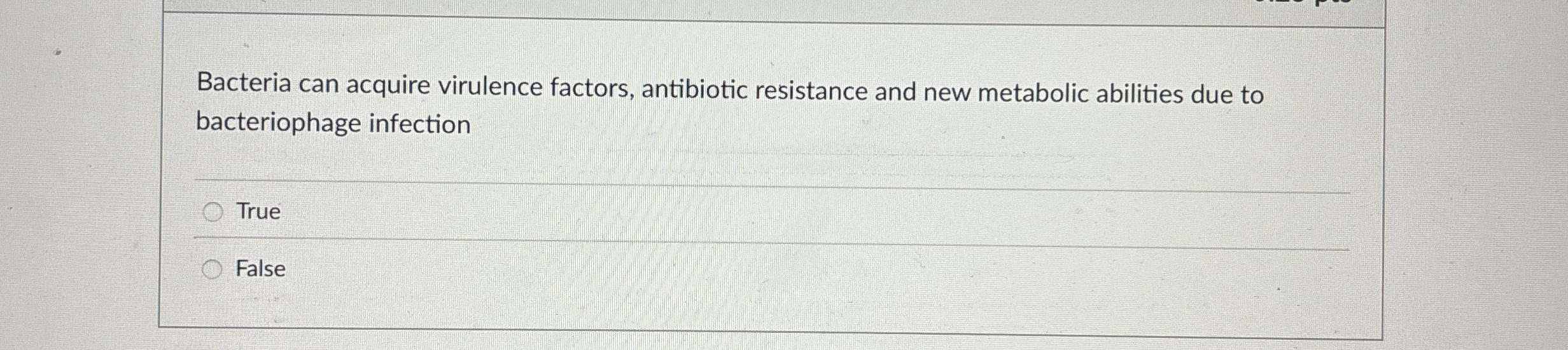 High Quality SOLUTION Bacteria can acquire virulence factors, antibiotic | Chegg.com