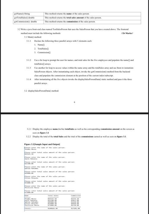 Solved Questien 3[Backend and Frontend Classes| |50 Marks| | Chegg.com