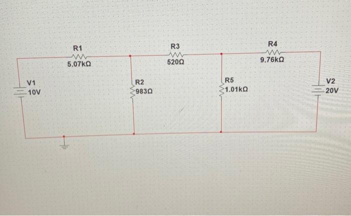 Solved Calculated Current Change for 470Ω→520Ω R3 Resistor | Chegg.com