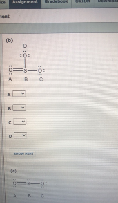 Solved ignment Review Problem 8.105 Assign formal charges to | Chegg.com