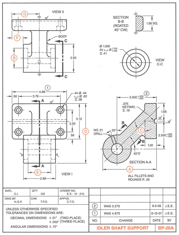 Solved I need help understanding what the basic dimension is | Chegg.com