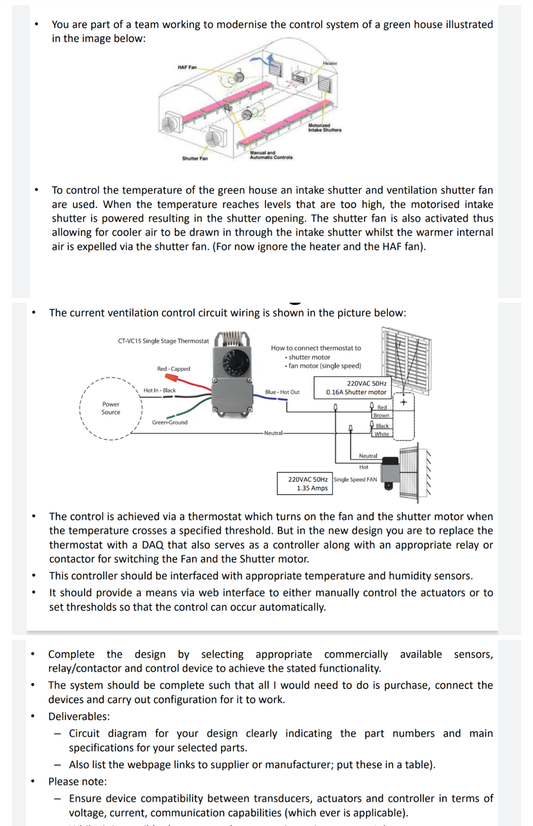 The control system in the above question should be | Chegg.com