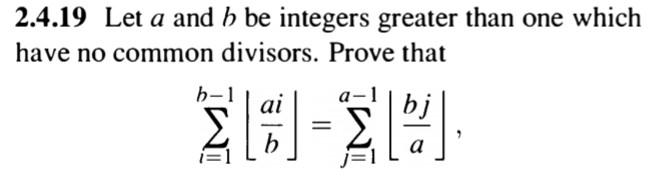 Solved Let a and b be integers greater than one which have | Chegg.com