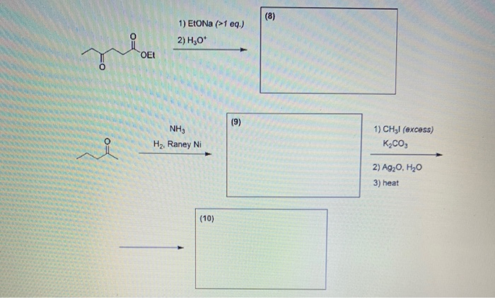 Solved CCOOH 1 ) 1) EON 2 .0 SO K.CO, 21A,OHO For this | Chegg.com