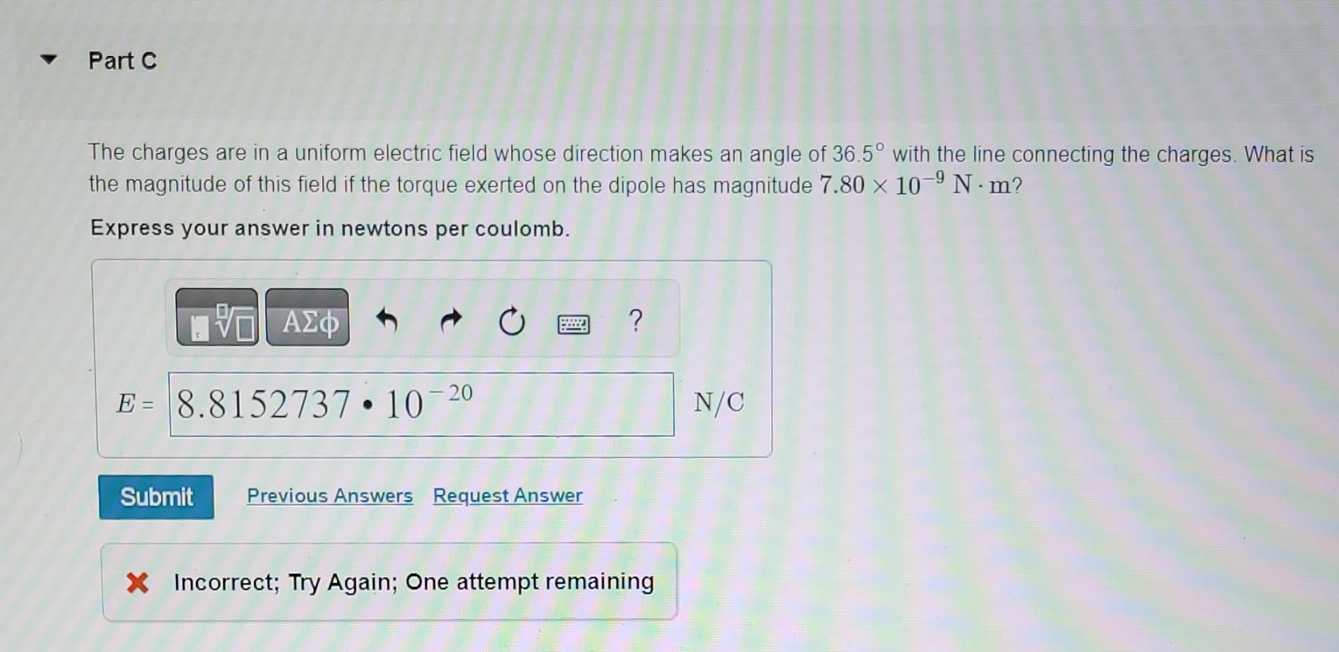 Solved Point charges q1=−5.00nC and q2=+5.00nC are separated | Chegg.com