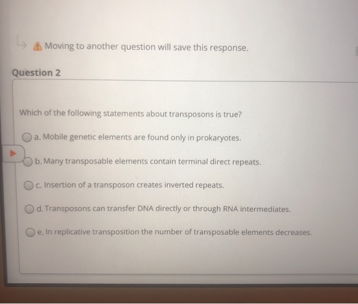 Solved Question 4 1 points Saved A mutation in the | Chegg.com