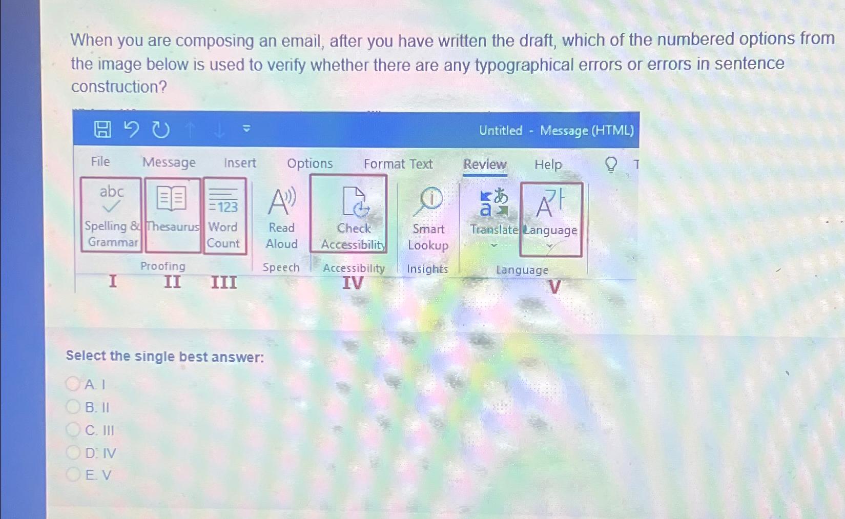 Solved When you are composing an email, after you have | Chegg.com