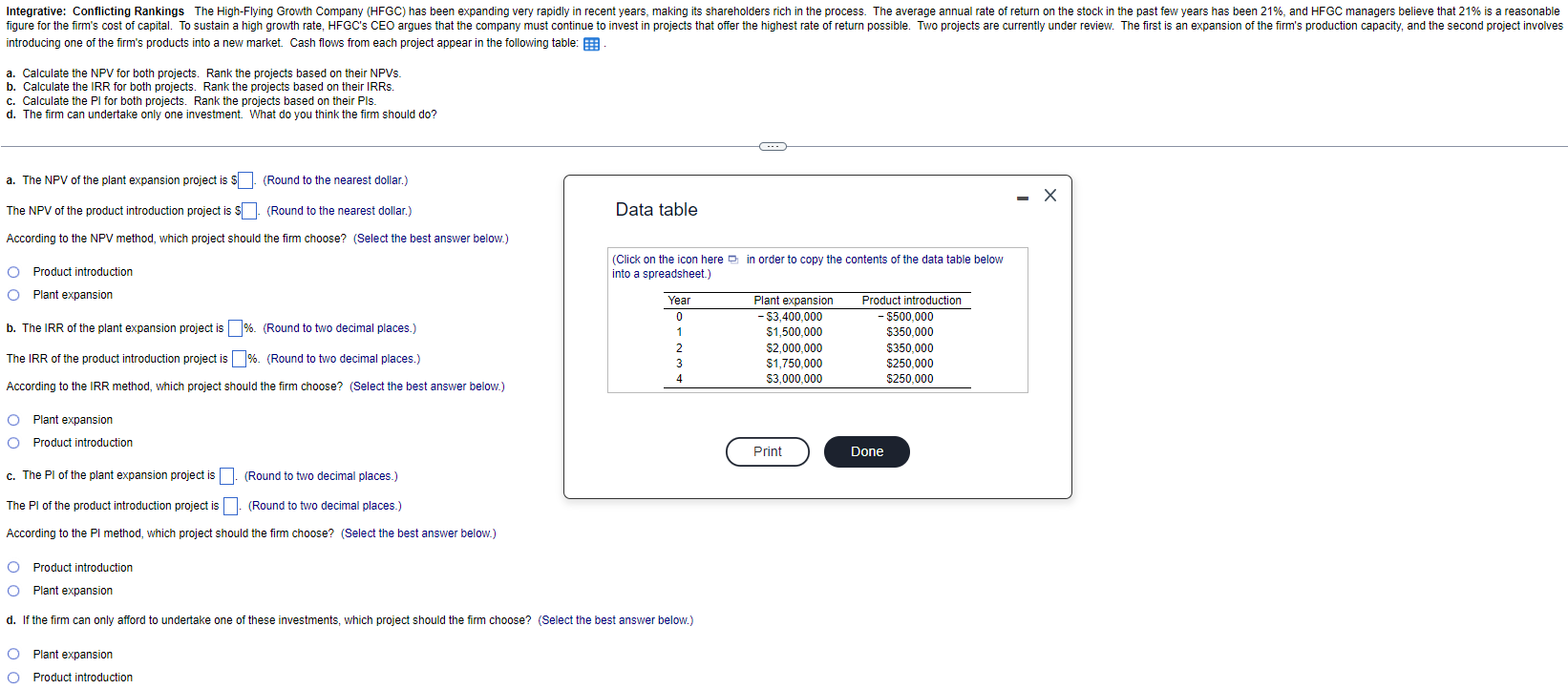 Solved introducing one of the firm's products into a new | Chegg.com