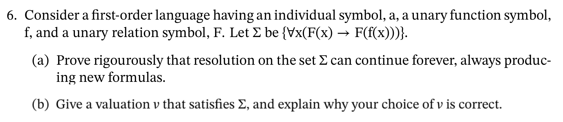 Solved Consider a first-order language having an individual | Chegg.com