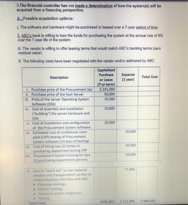 The ABC Widget Manufacturing Co. has decided that it | Chegg.com