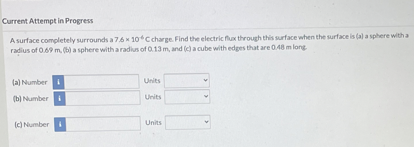 Solved Current Attempt in ProgressA surface completely | Chegg.com