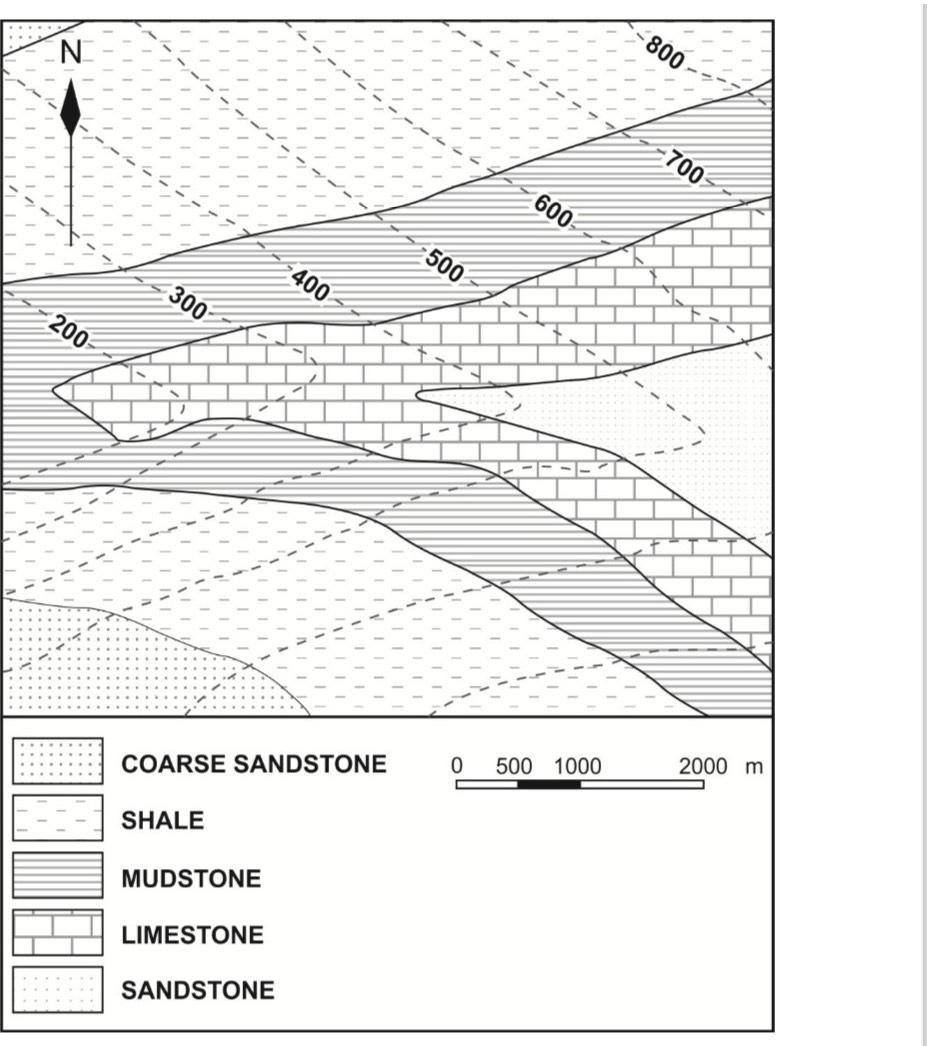 Solved Show how to find the (attitude) ﻿of any rock layer | Chegg.com