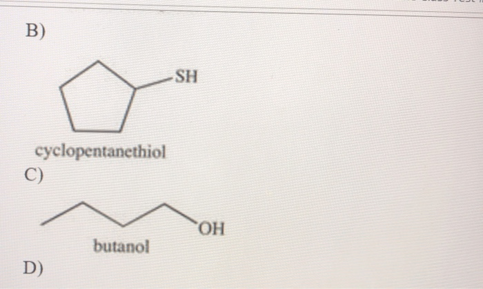 Solved Which compound shown below has been improperly named? | Chegg.com