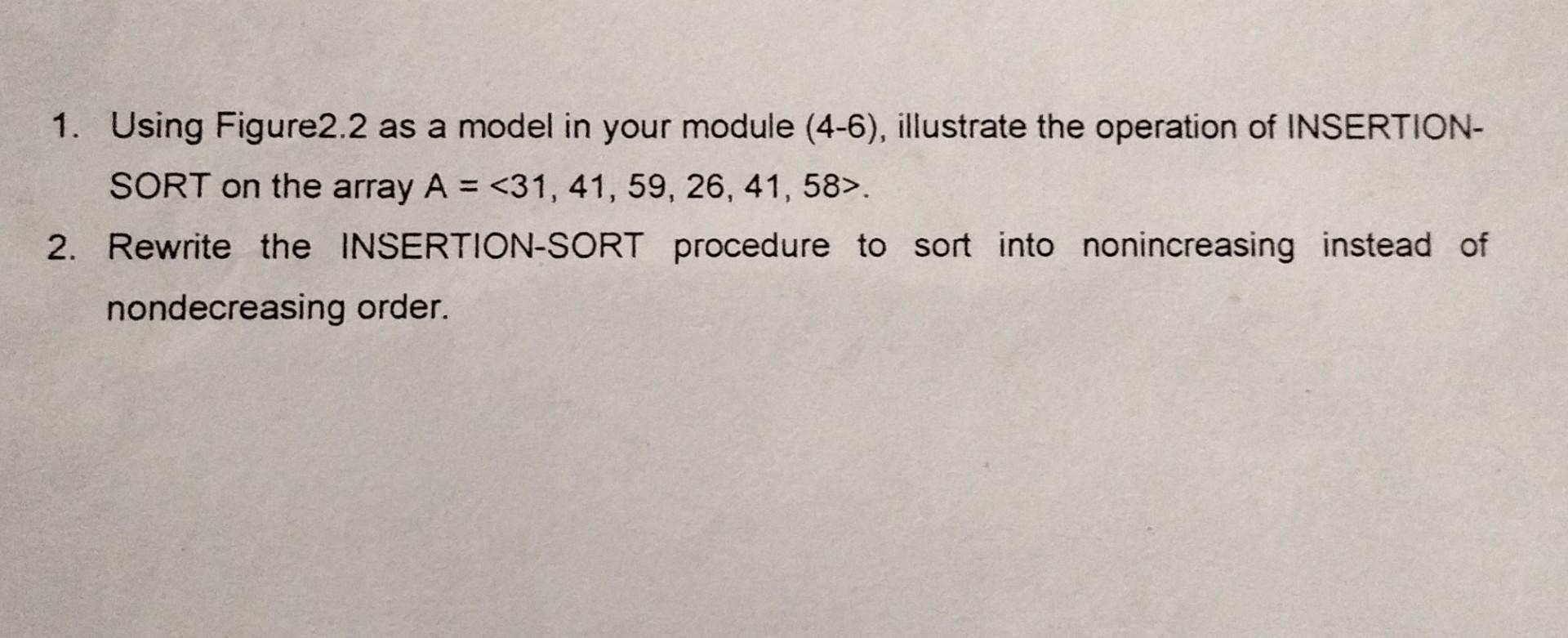 Solved 1 Using Figure 22 As A Model In Your Module 4 6 0145
