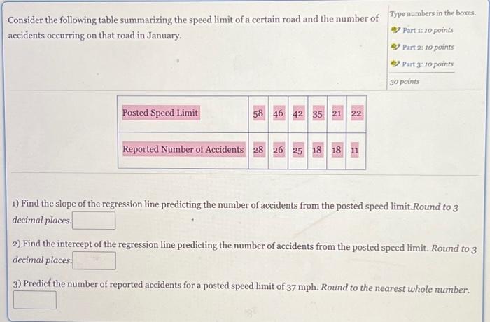 Solved Consider the following table summarizing the speed | Chegg.com