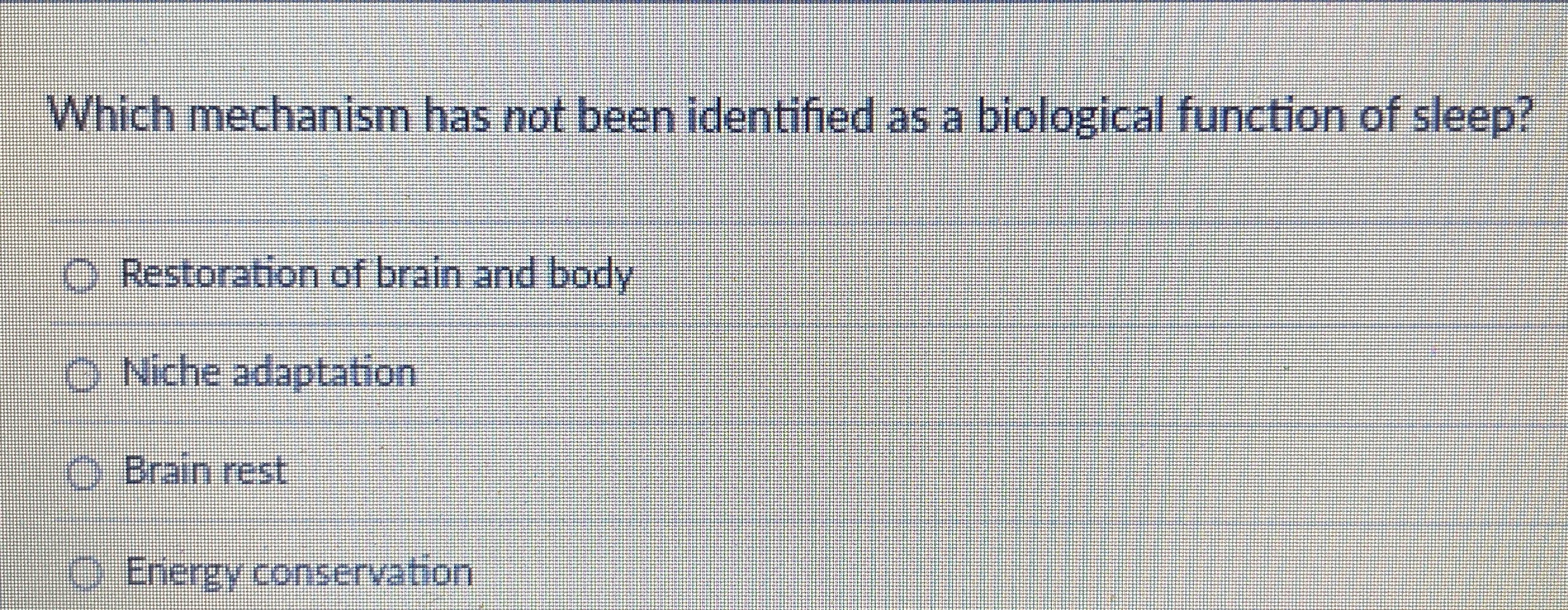 Solved Which mechanism has not been identified as a | Chegg.com