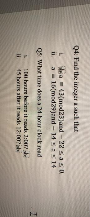 Solved Q2: For each of these lists of integers, provide a | Chegg.com