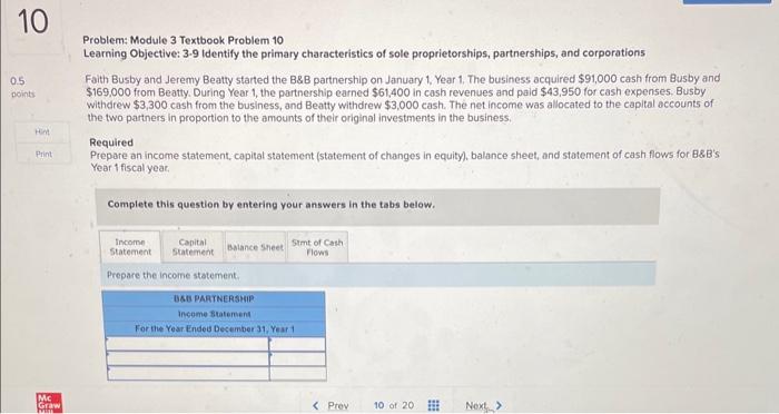 Solved Problem: Module 3 Textbook Problem 10 Learning | Chegg.com