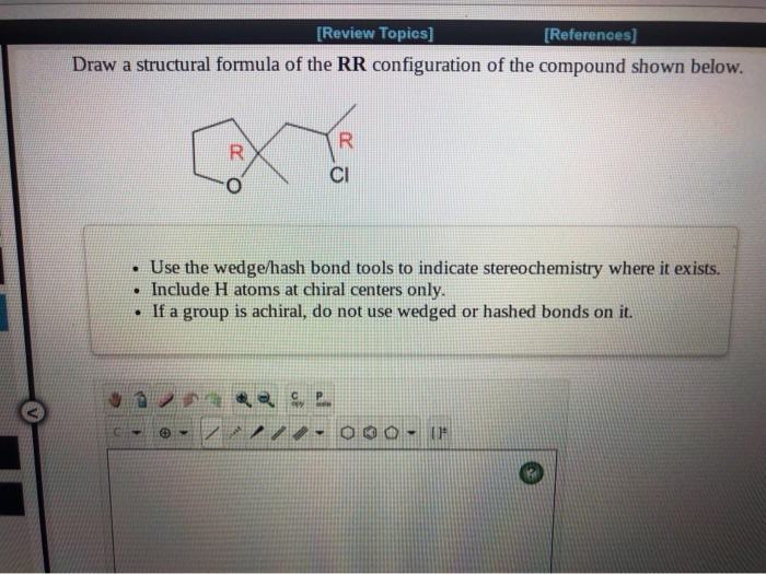 Solved [Review Topics] [References] Draw a structural | Chegg.com