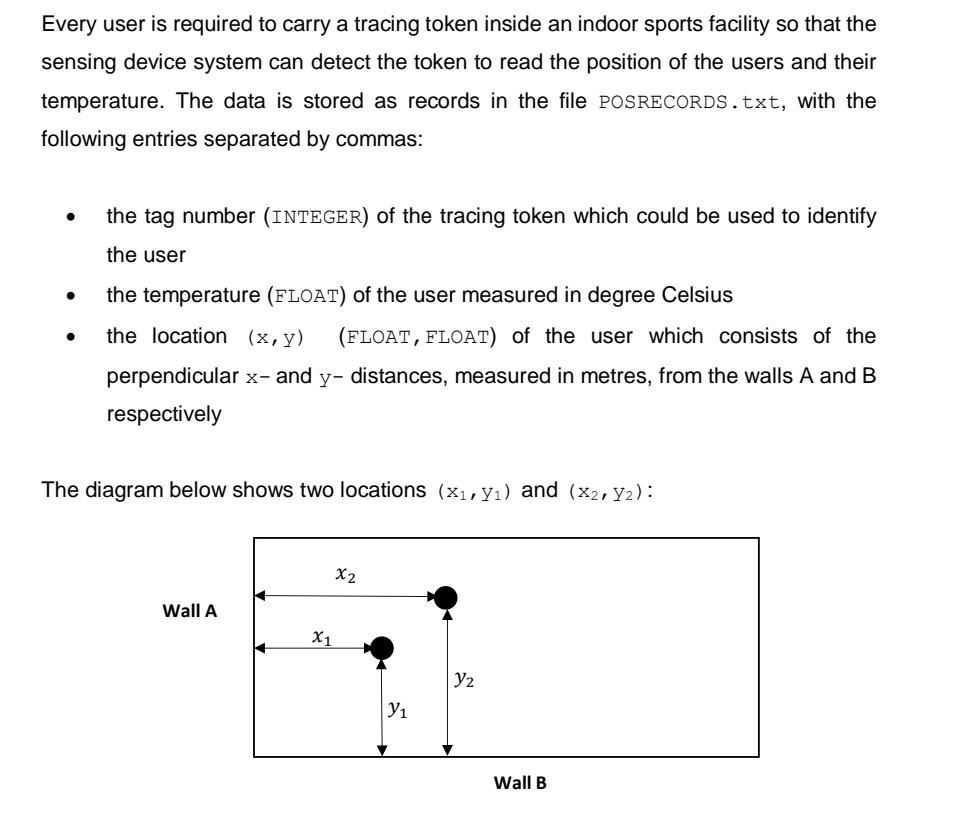 Solved Every user is required to carry a tracing token | Chegg.com