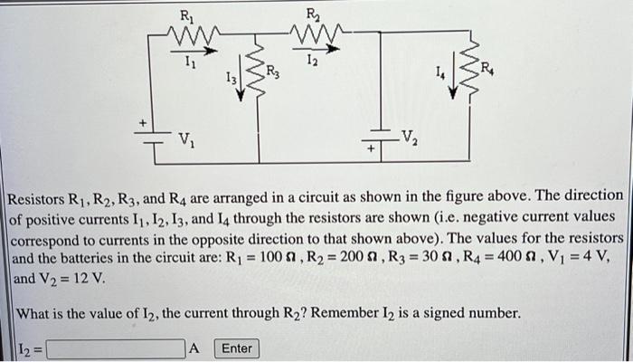 Solved Resistors R1,R2,R3, and R4 are arranged in a circuit | Chegg.com