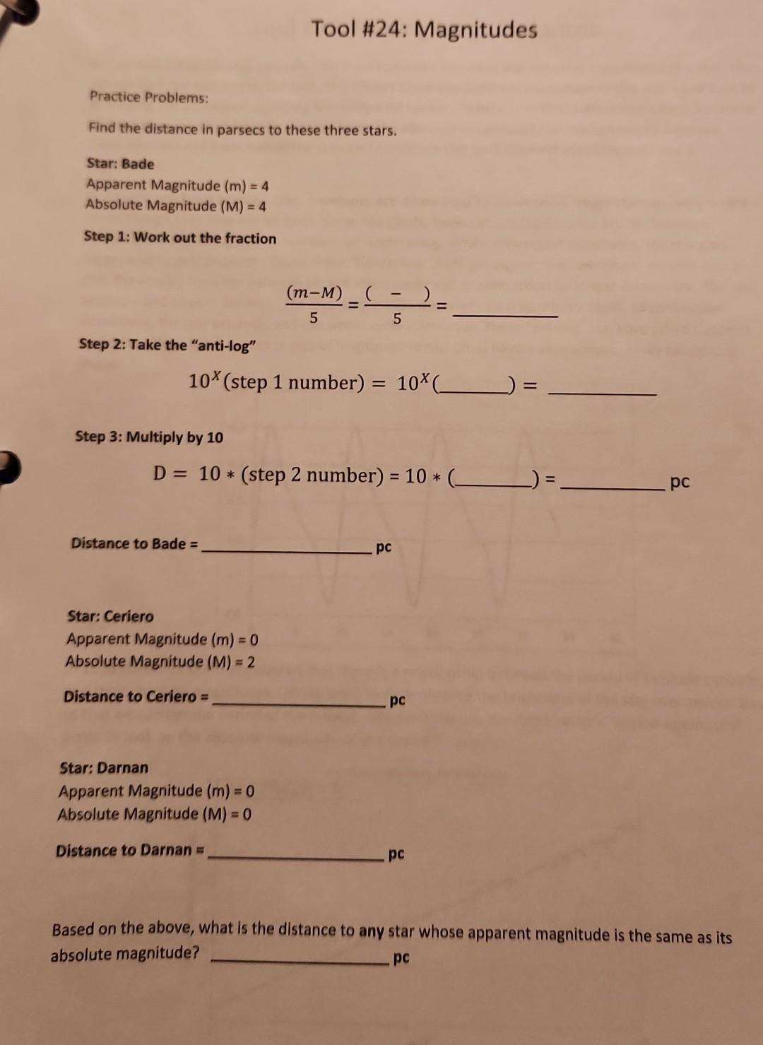 Solved If we know both the absolute and the apparent | Chegg.com