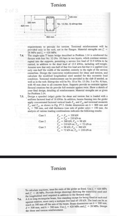 Solved Torsion 7.1. A beam of rectangular cross section | Chegg.com