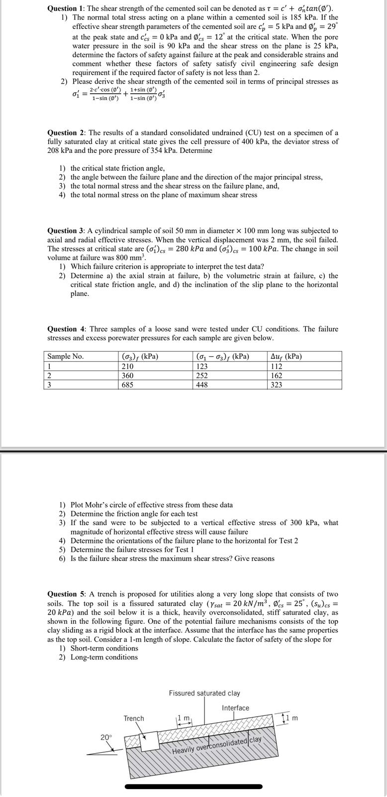 Solved give answer with step by step calculation | Chegg.com