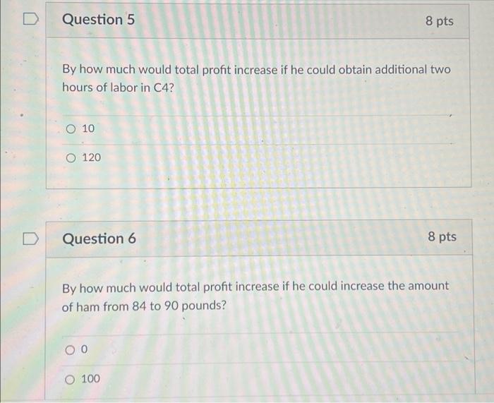 Solved Use the following problem statement to answer | Chegg.com