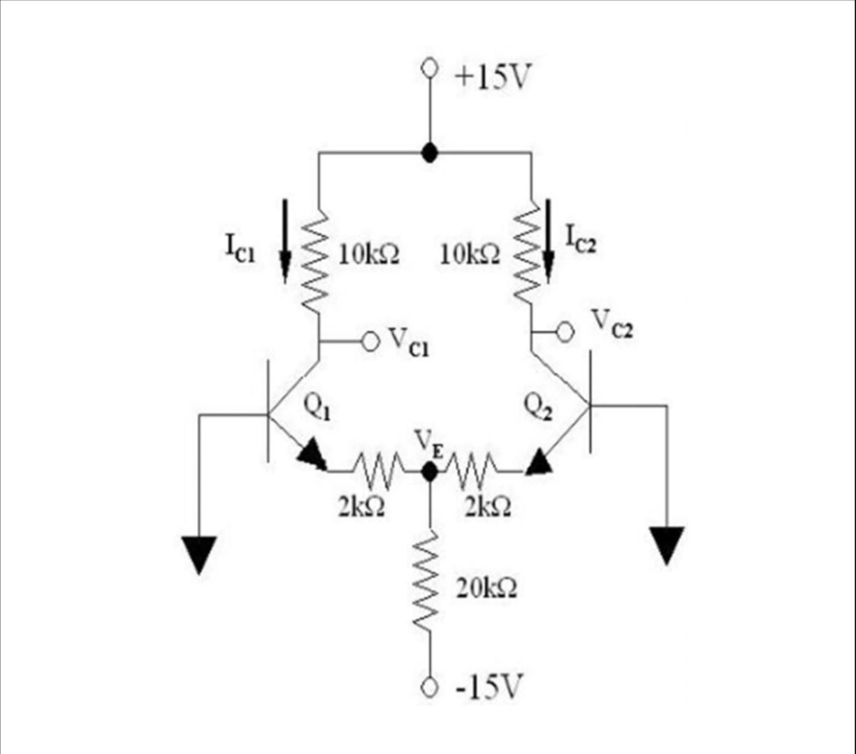 Solved Refer to Figure 2: Calculate the "Tail" current IT. | Chegg.com