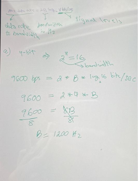 Solved 1. A digital signaling system is required to operate | Chegg.com