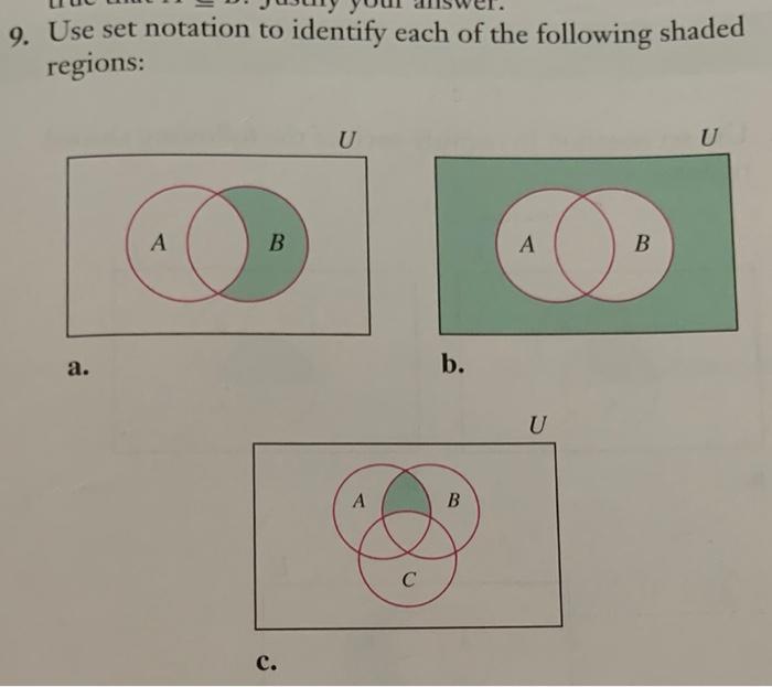 Solved 2. Decide whether the following pairs of sets are | Chegg.com