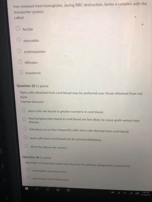 Solved In situation A you have a normal male hematocrit, and | Chegg.com