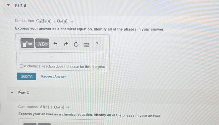 Solved Complete and balance each of the following chemical | Chegg.com