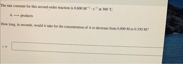 Solved The rate constant for this zero-order reaction is | Chegg.com