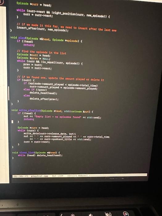Solved youll be refactoring the code in c++ to do the same | Chegg.com