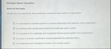 Solved Multiple Select QuestionSelect all that applyIdentify | Chegg.com
