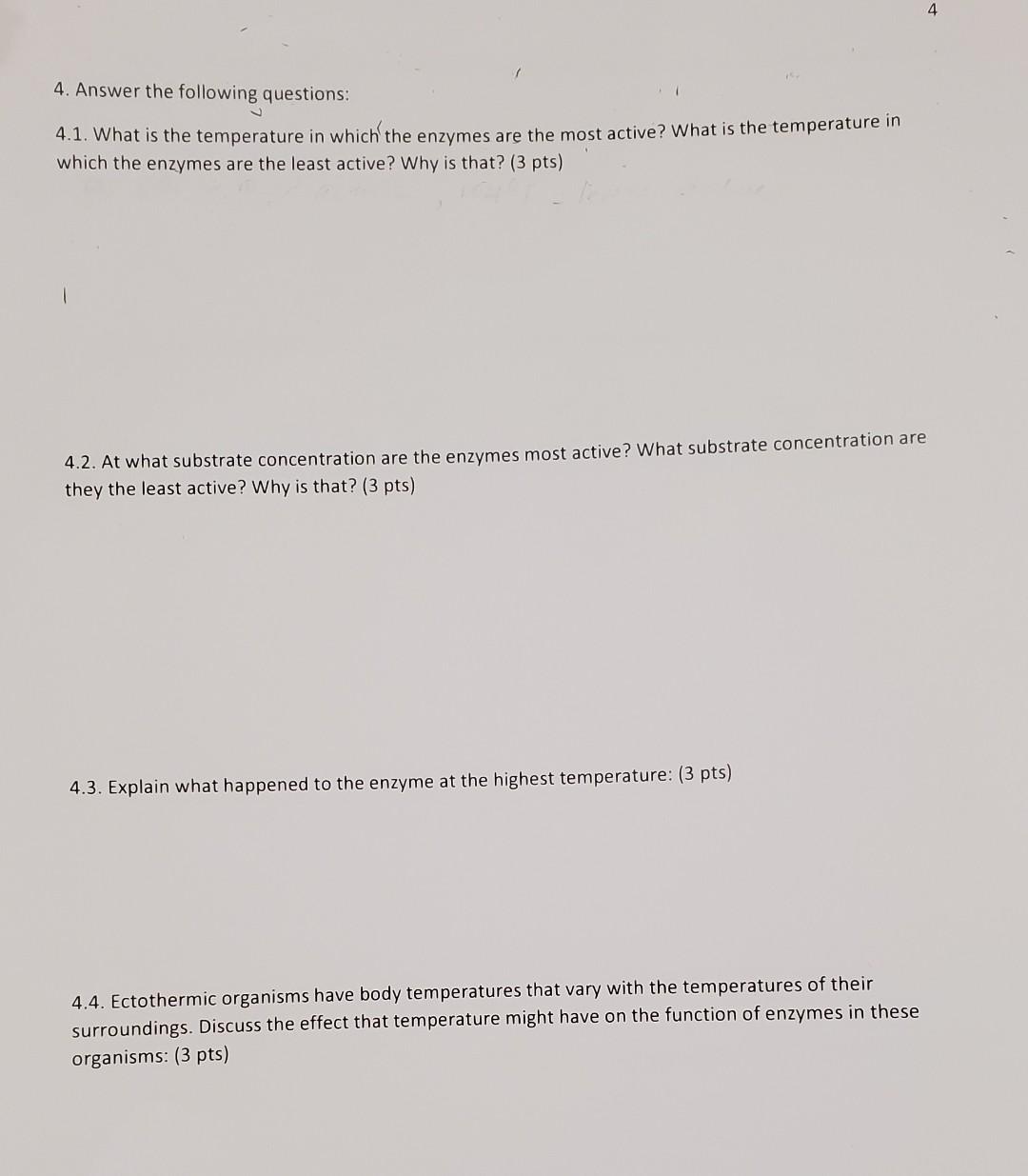 Solved 4 Answer The Following Questions 4 1 What Is The