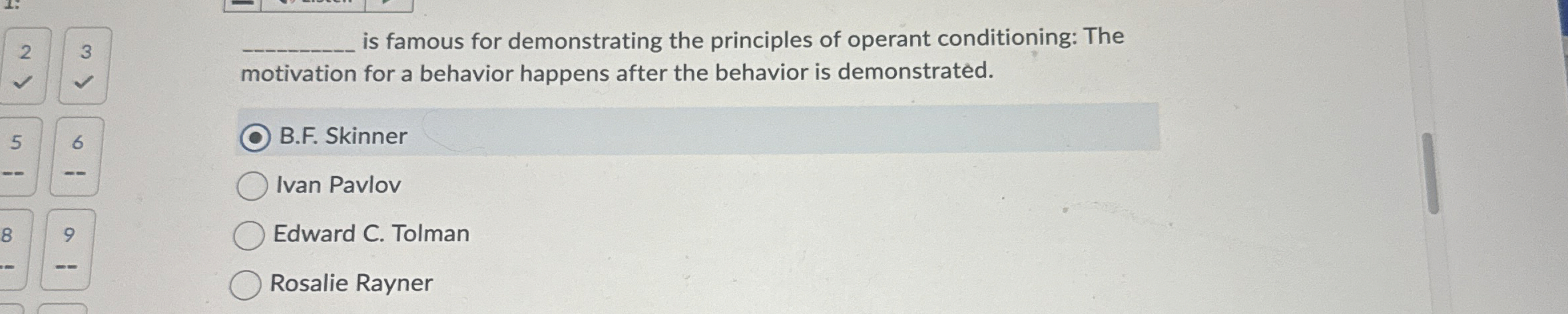 Solved 23is famous for demonstrating the principles of | Chegg.com