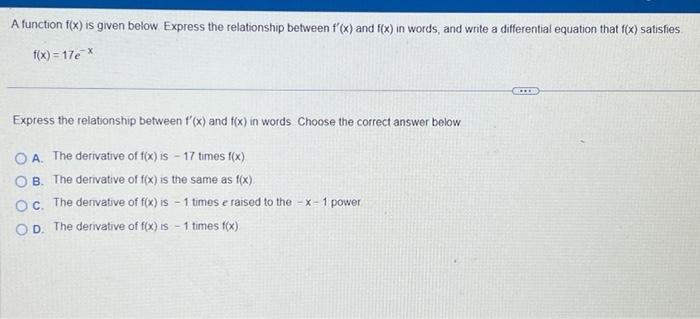 Solved A function f(x) is given below Express the | Chegg.com