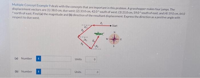 Solved Multiple Concept Example 9 deals with the concepts | Chegg.com