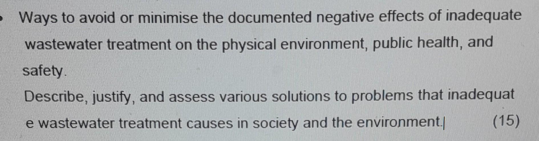 Solved Ways to avoid or minimise the documented negative | Chegg.com