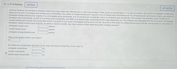 Solved What is the ingett pretet it can tealize? 3 wine | Chegg.com