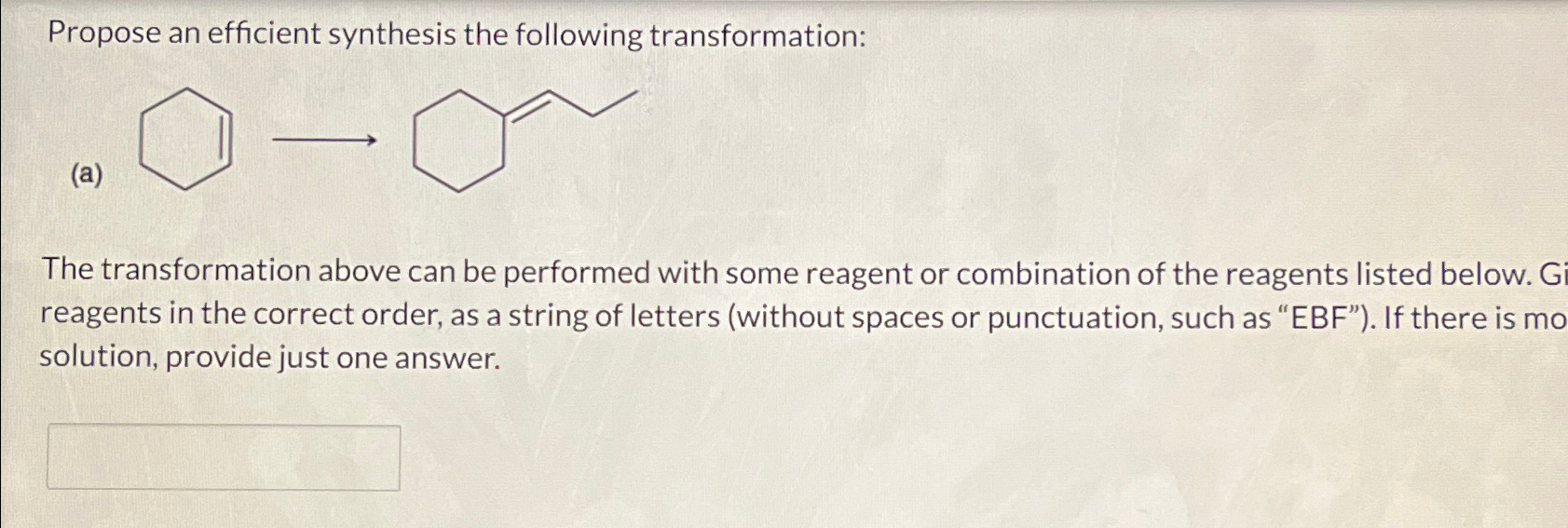 Propose an efficient synthesis the following | Chegg.com