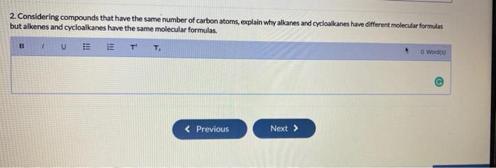 Solved Exercise 2 - Questions 1. Explain why the following | Chegg.com