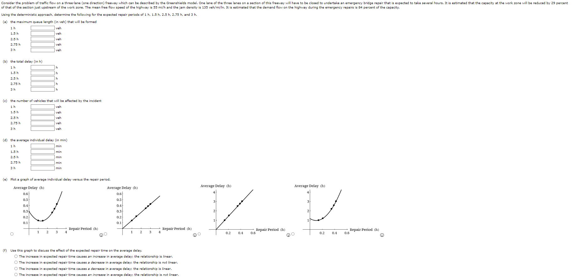 Solved Using the deterministic approach, determine the | Chegg.com