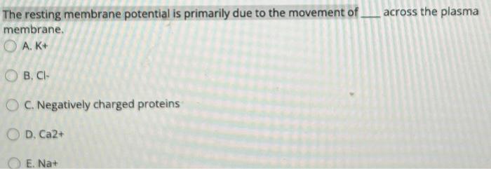 Solved A cell with an internal osmolarity of 300 mOsm/L is | Chegg.com